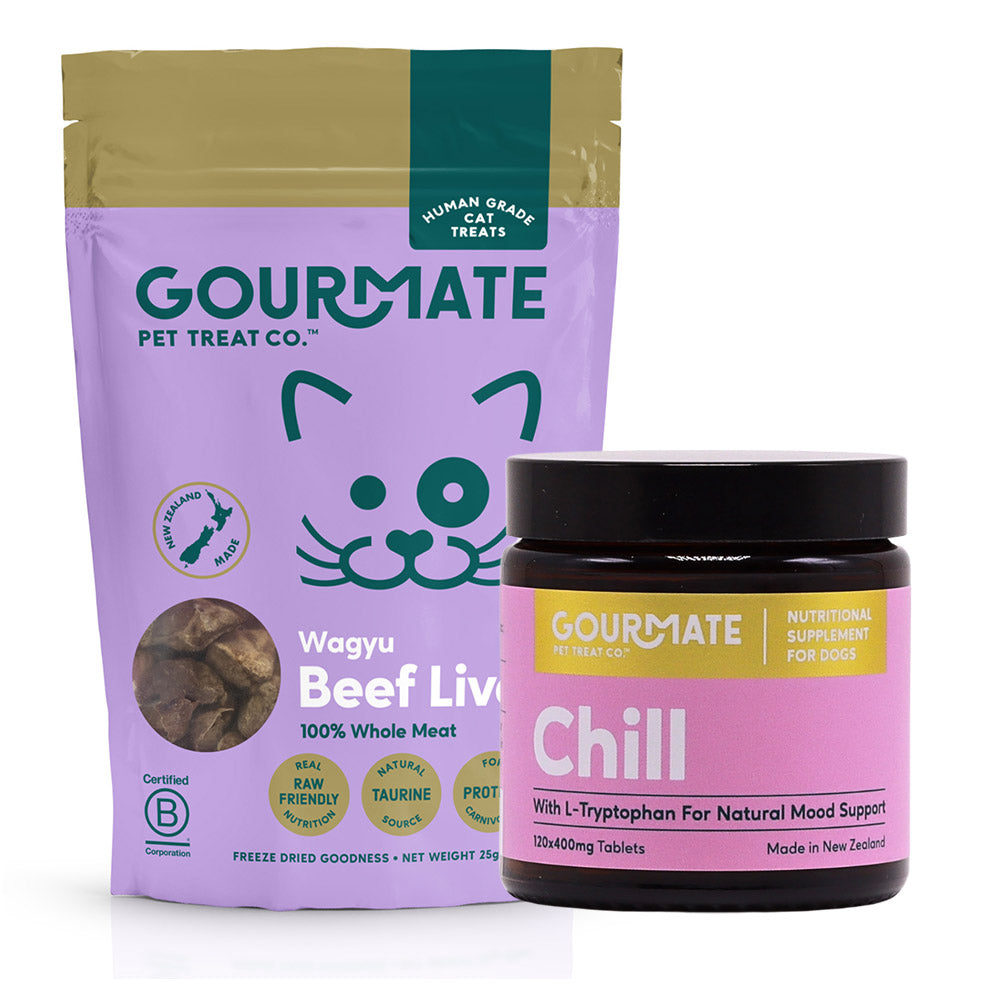Super Bundle Nourish the Nervous System for Cats – Gourmate Pet Treat Co.