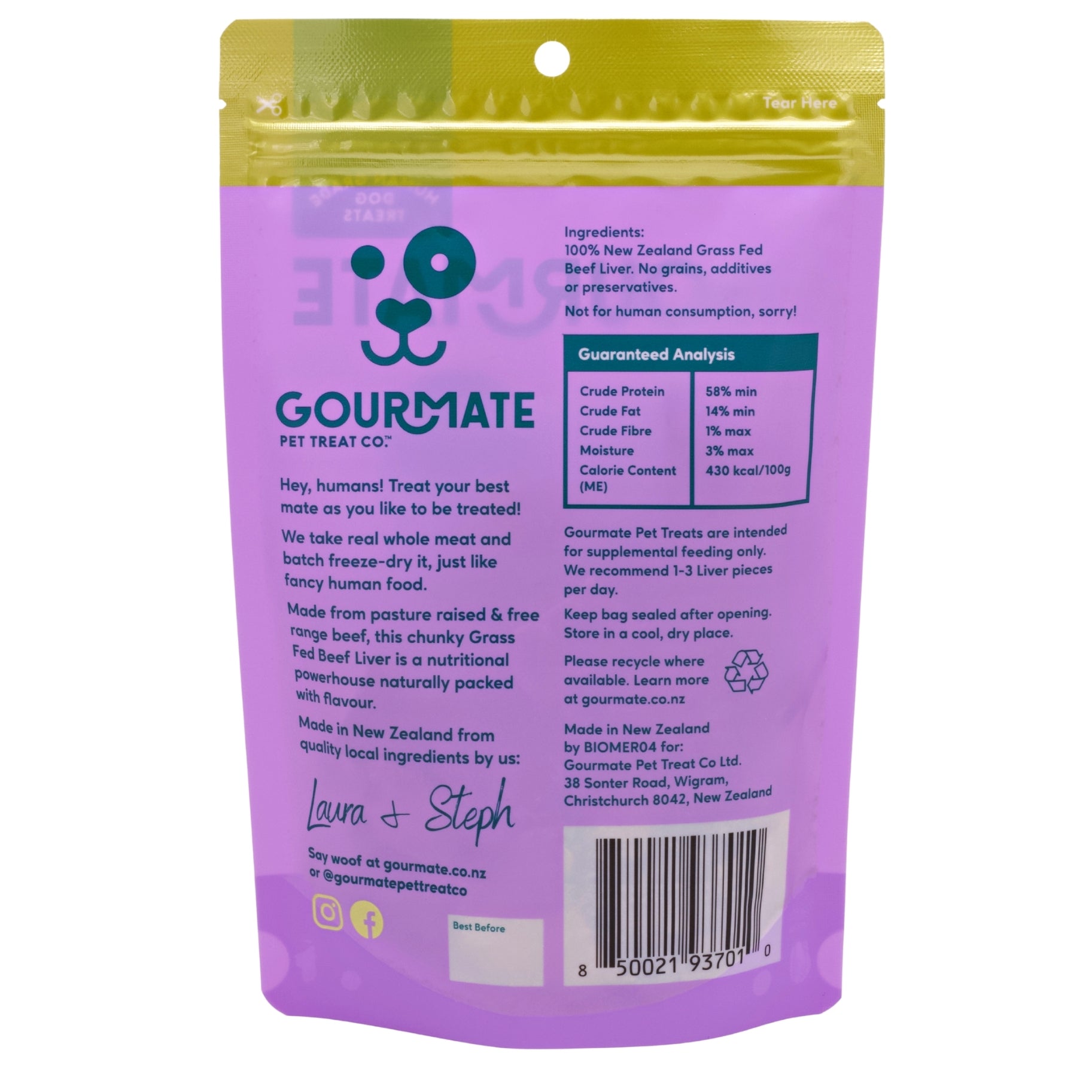 As Good As Humanly Possible | Gourmate Pet Treat Co.